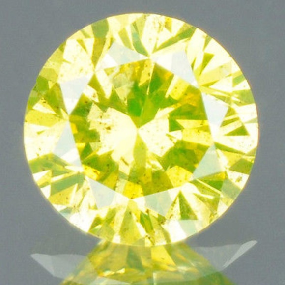 Jewelry | Certified 7 Cts Fancy Yellow Color Realnatural | Poshmark